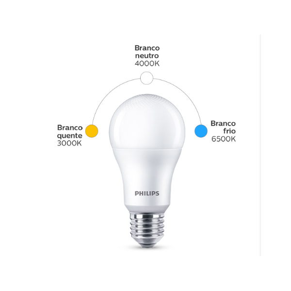 Lâmpada Led Bulbo A60 9W 806lm BIVOLT - PHILIPS